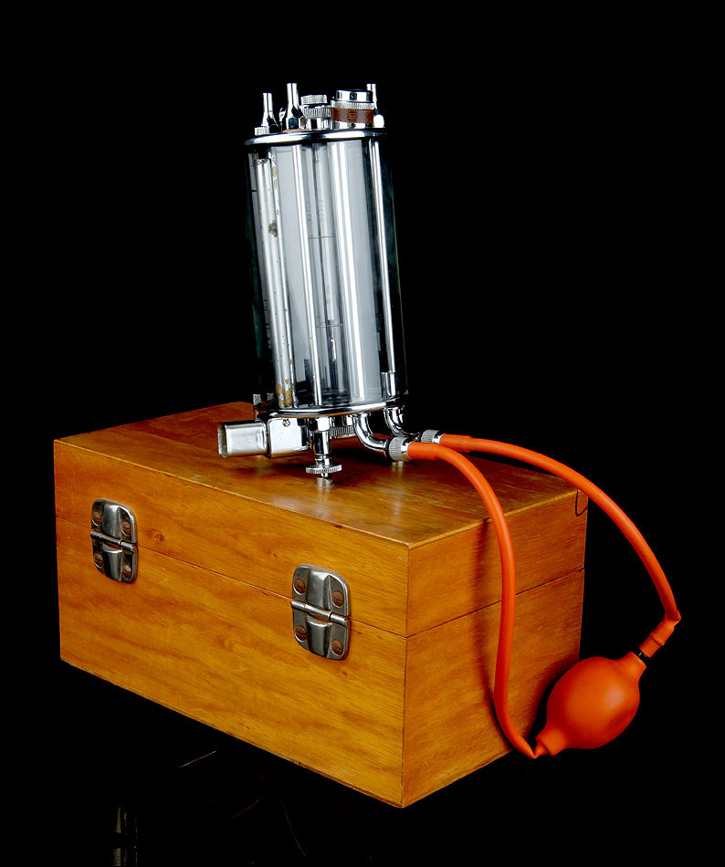 Vicosímetro completo vintage, con estuche, años 80