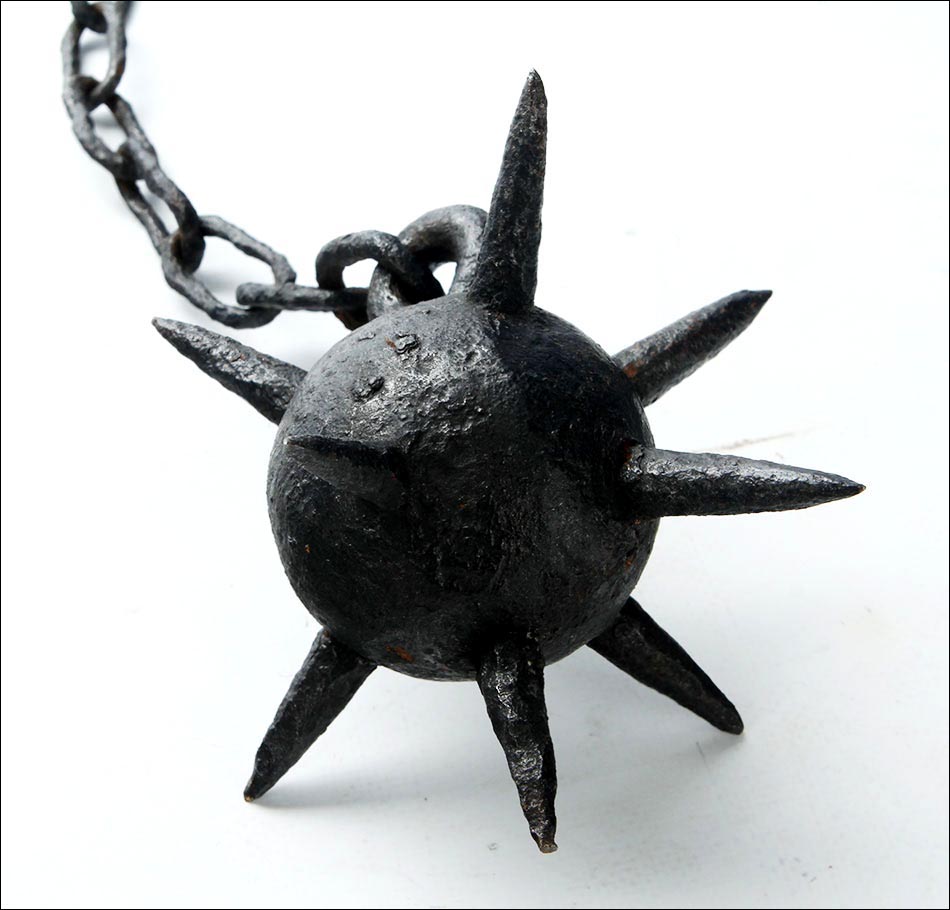 Antiquísimo Mangual o "Lucero del Alba" en Buenas Condiciones. Circa 1500