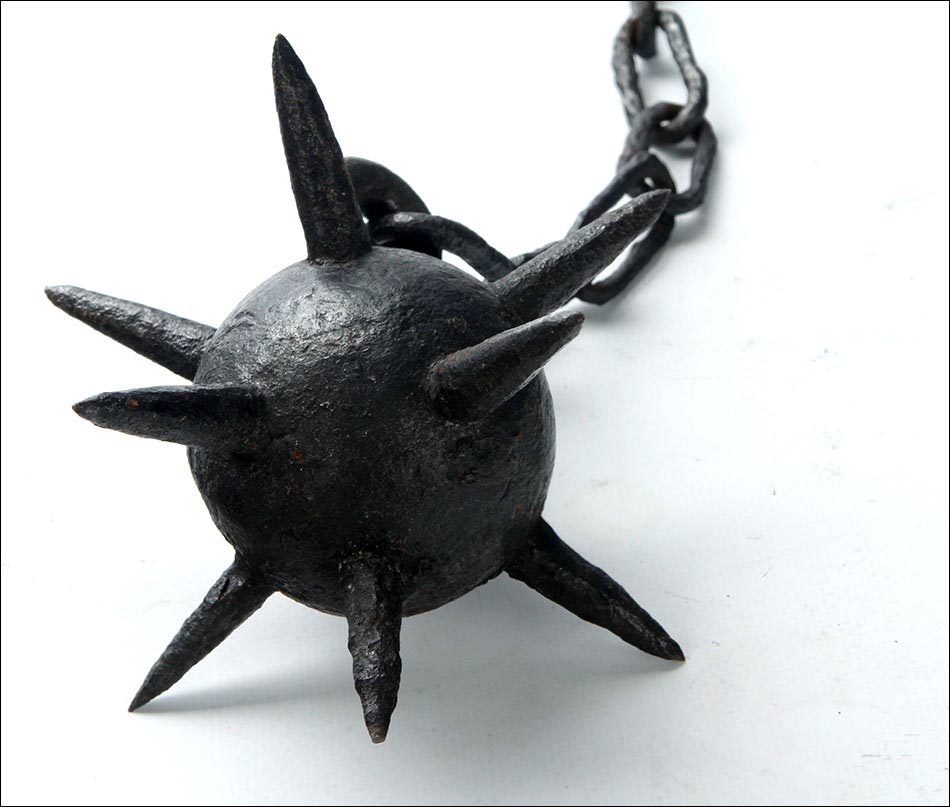 Antiquísimo Mangual o "Lucero del Alba" en Buenas Condiciones. Circa 1500