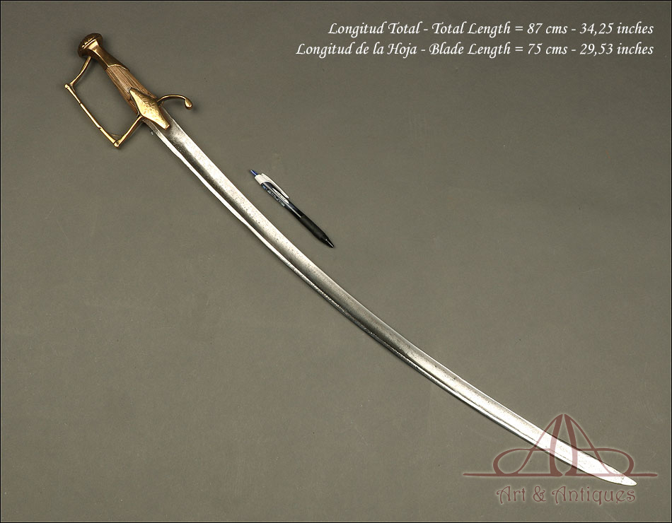 Sable Antiguo de Oficial de Infantería o de la Milicia Nacional hacia ...
